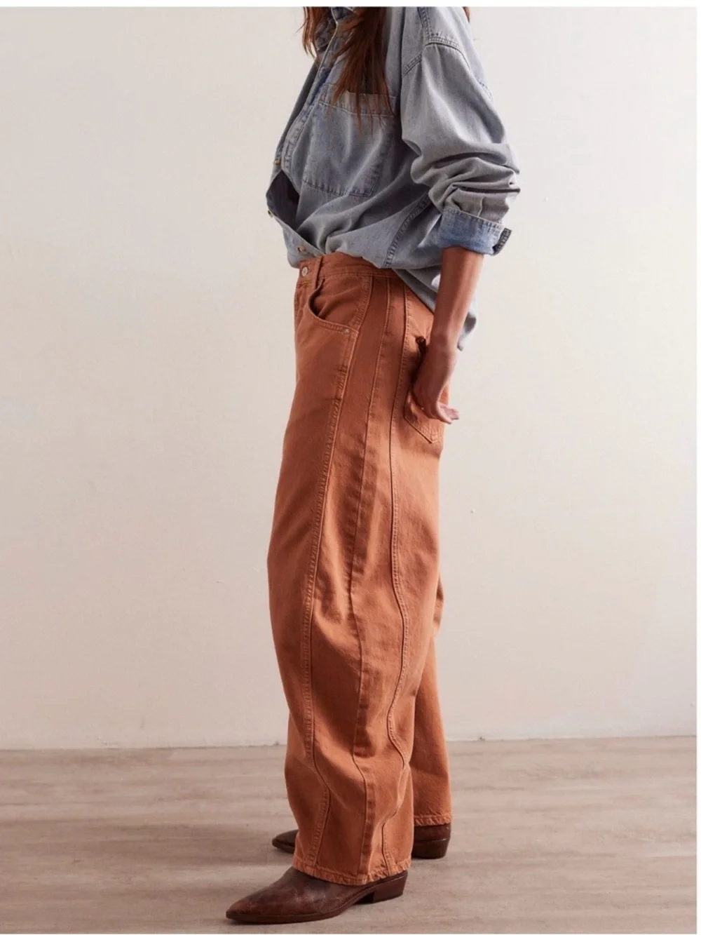 Free People | Jeans | Nwt We The Free Good Luck Midrise Jeans In Ginger ...